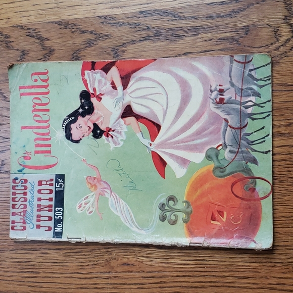 Other | Vintage 5s Classics Illustrated Junior No 503 Cinderella Comic ...